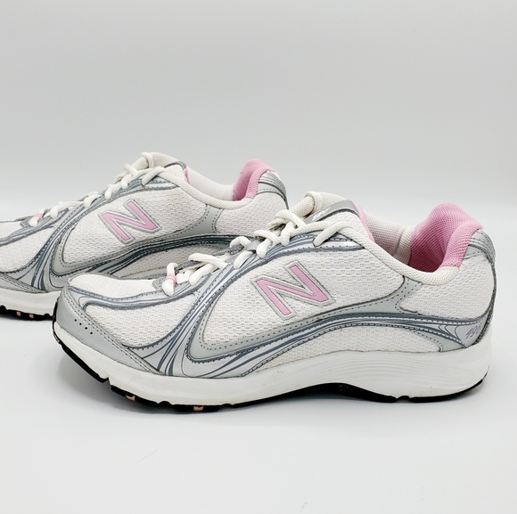 New Balance | Shoes | New Balance 496 White Pink Walking Shoes | Poshmark